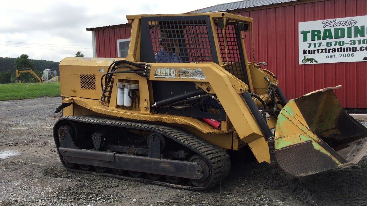 ASV 4810 Skid Steer Loader - YouTube