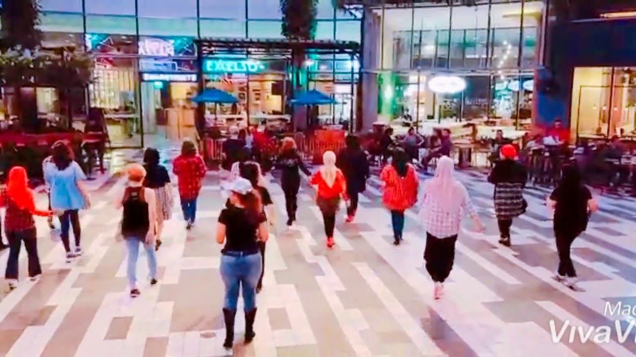Magdalena Line Dance (SHARE DANCE) - Gandaria City - YouTube