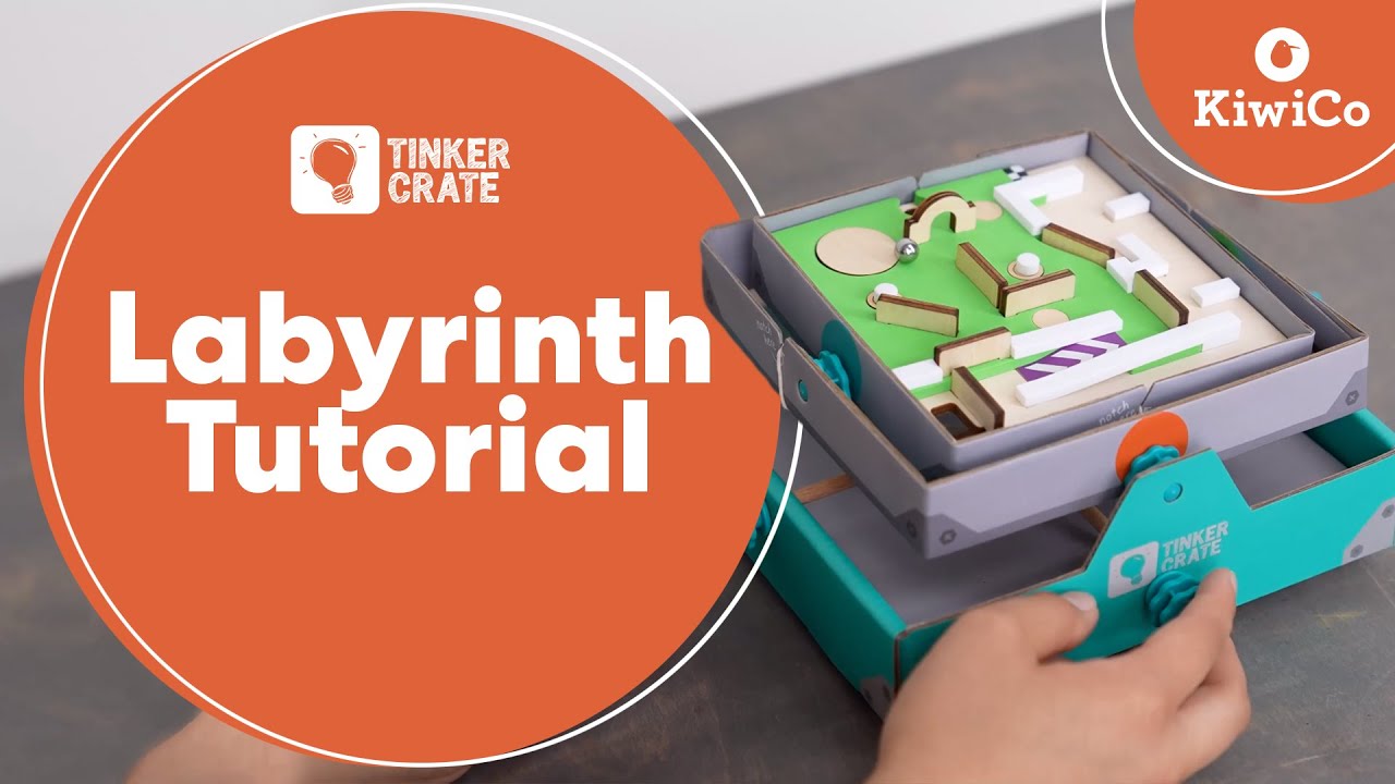 Make a Labyrinth Game - Tinker Crate Project - YouTube