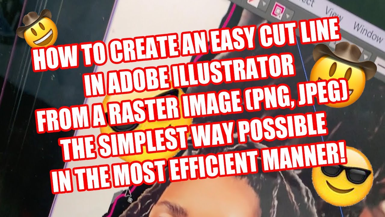How to create an EASY cut line in Adobe Illustrator | Roland BN-20A ...