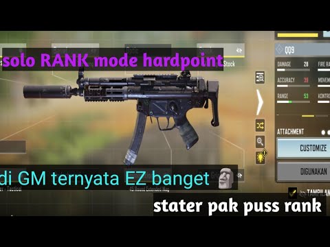 puss rank mode hardpoint pake qq9 CODM INDONESIA - YouTube