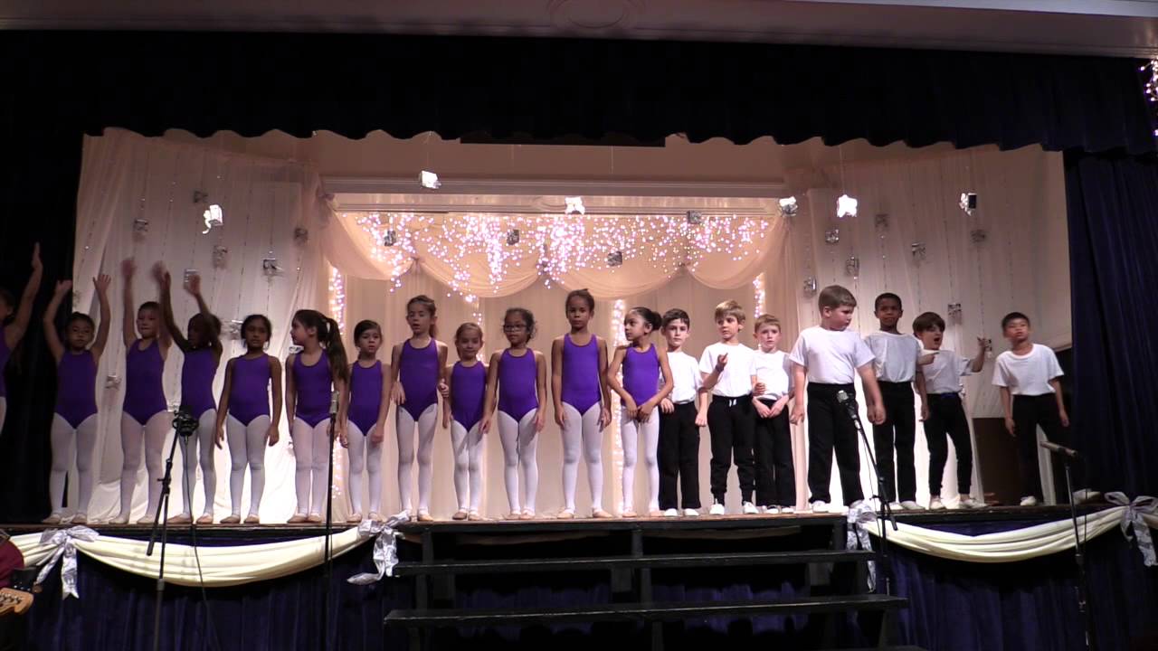 2014 Winter Show K-1st Grade Dance - Jazz 101 - YouTube