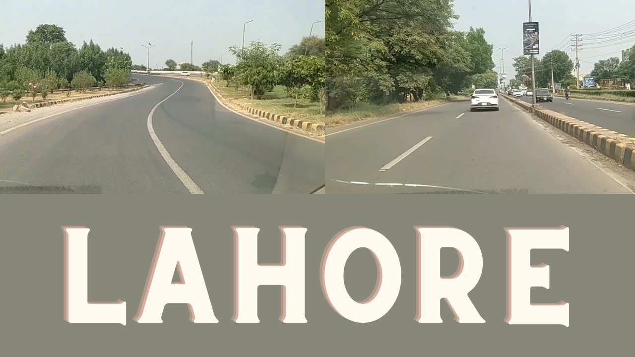 Lahore (Part 2) Canal Road to Bund Road | Lahore Pakistan - YouTube