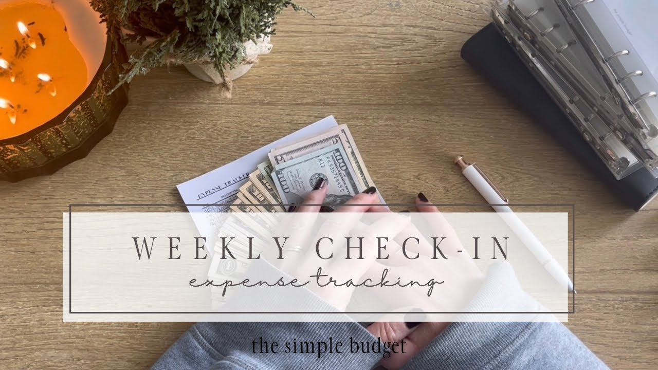 weekly check-in | expense tracking | cash unstuffing | zero based ...