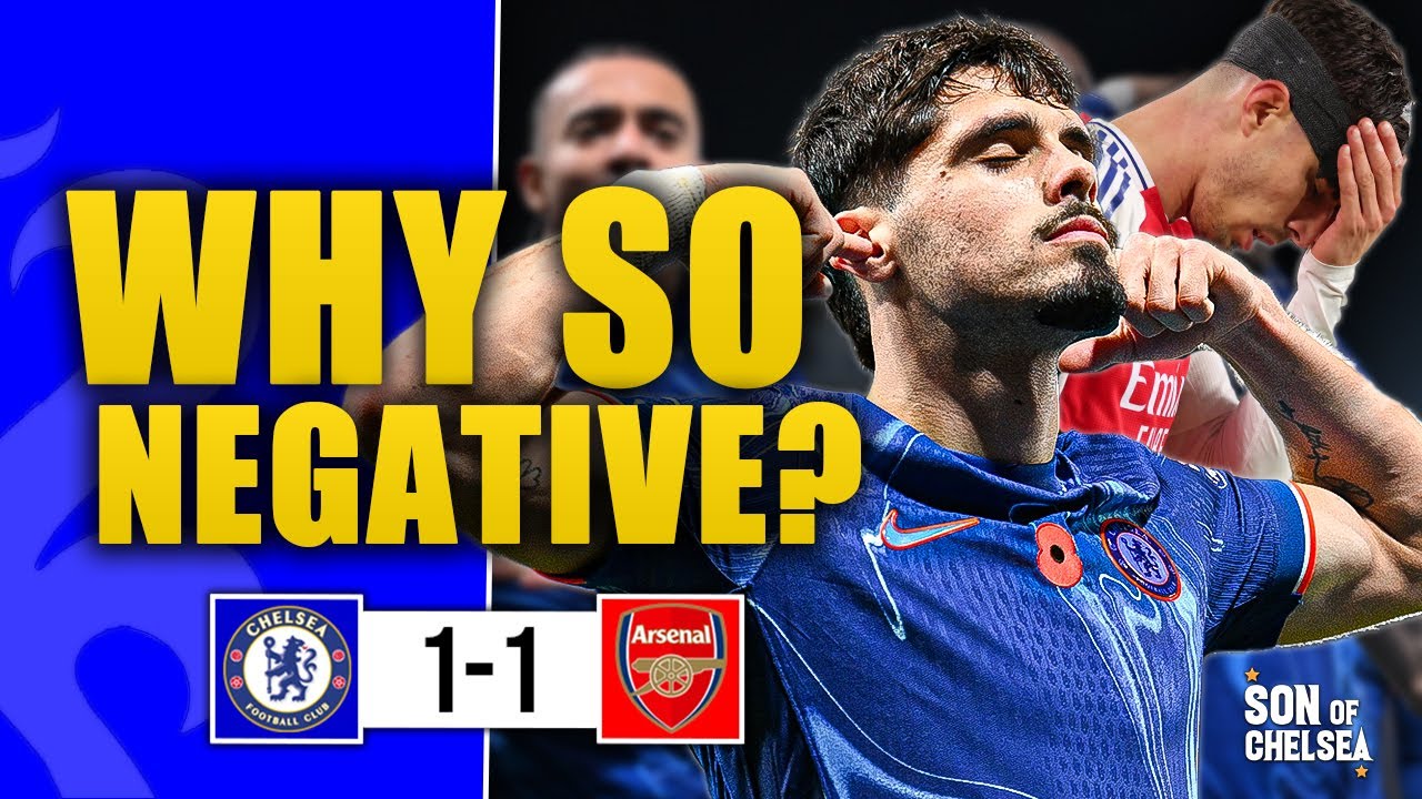 Pedro Neto ROCKET Proves Maresca Strong Start | Chelsea 1-1 Arsenal ...