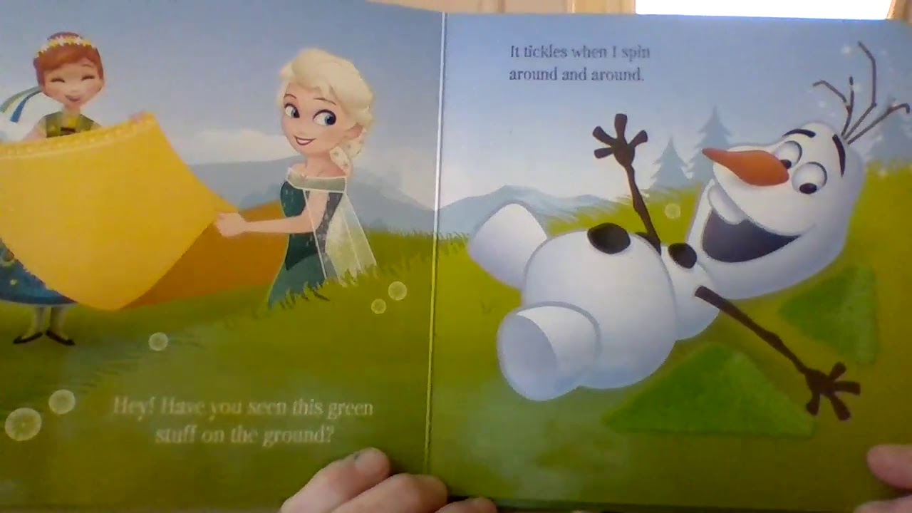 Olaf Welcomes Spring Read Aloud - YouTube
