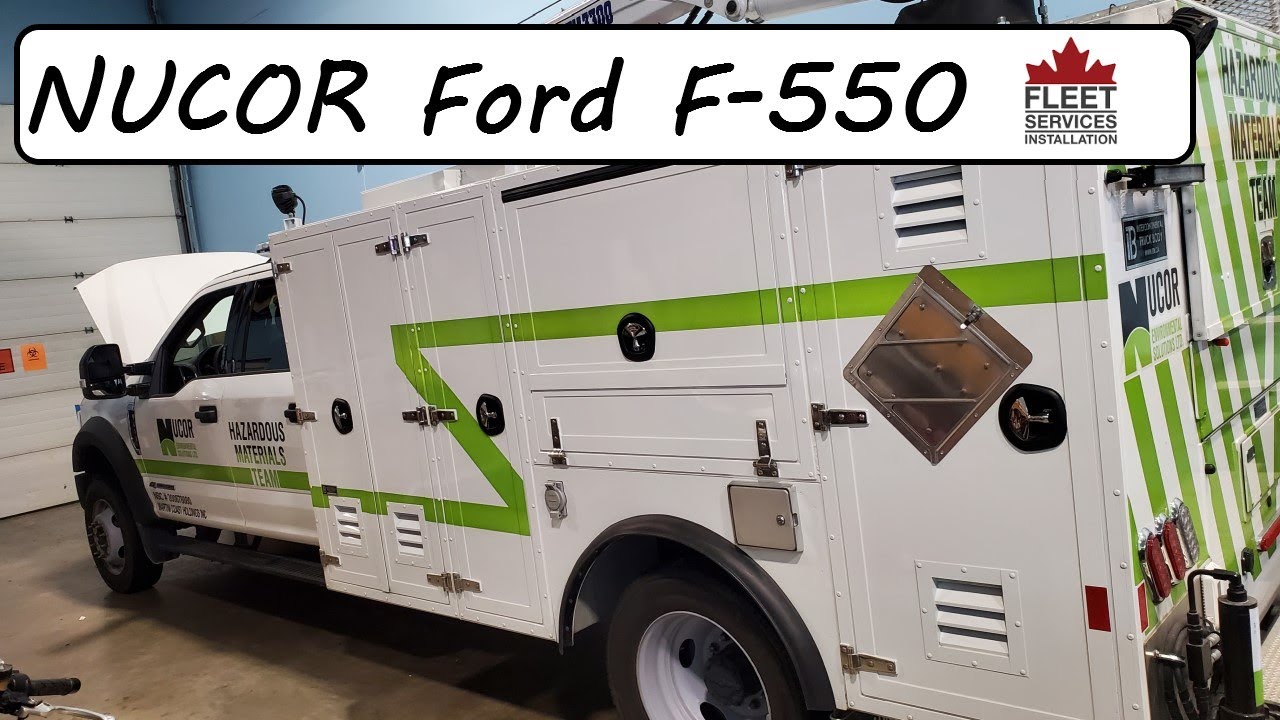 NUCOR Ford F-550 Super Duty Hazmat response truck | Fleet Services ...