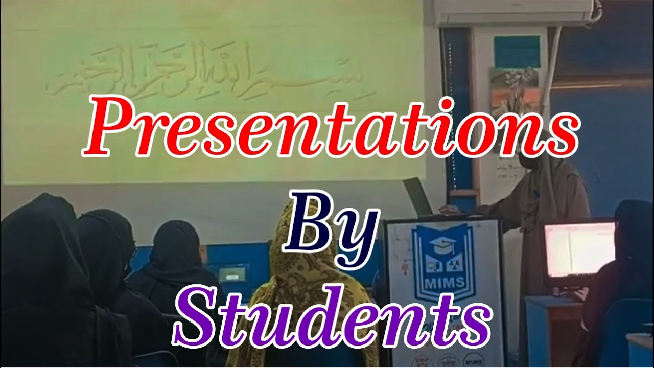 Presentations by | Zunaira Akram | Maryam Babar | Aatika Mubarik | # ...