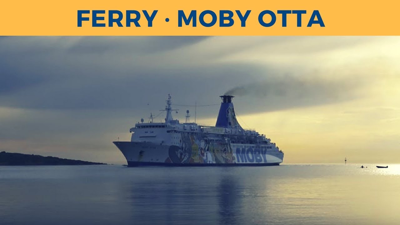 Arrival of ferry MOBY OTTA in Olbia (Moby Lines) - YouTube