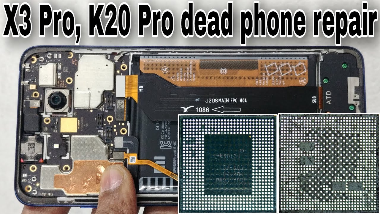 The off phone is turned on by CPU Revolve poco X3 Pro K20 Pro - YouTube