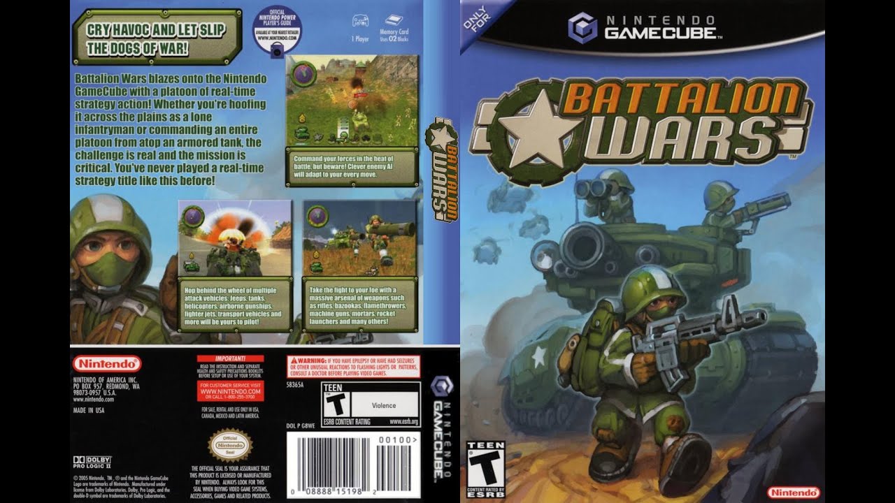 Battalion Wars (NTSC) 4K No Commentary Gamecube Exclusive - YouTube