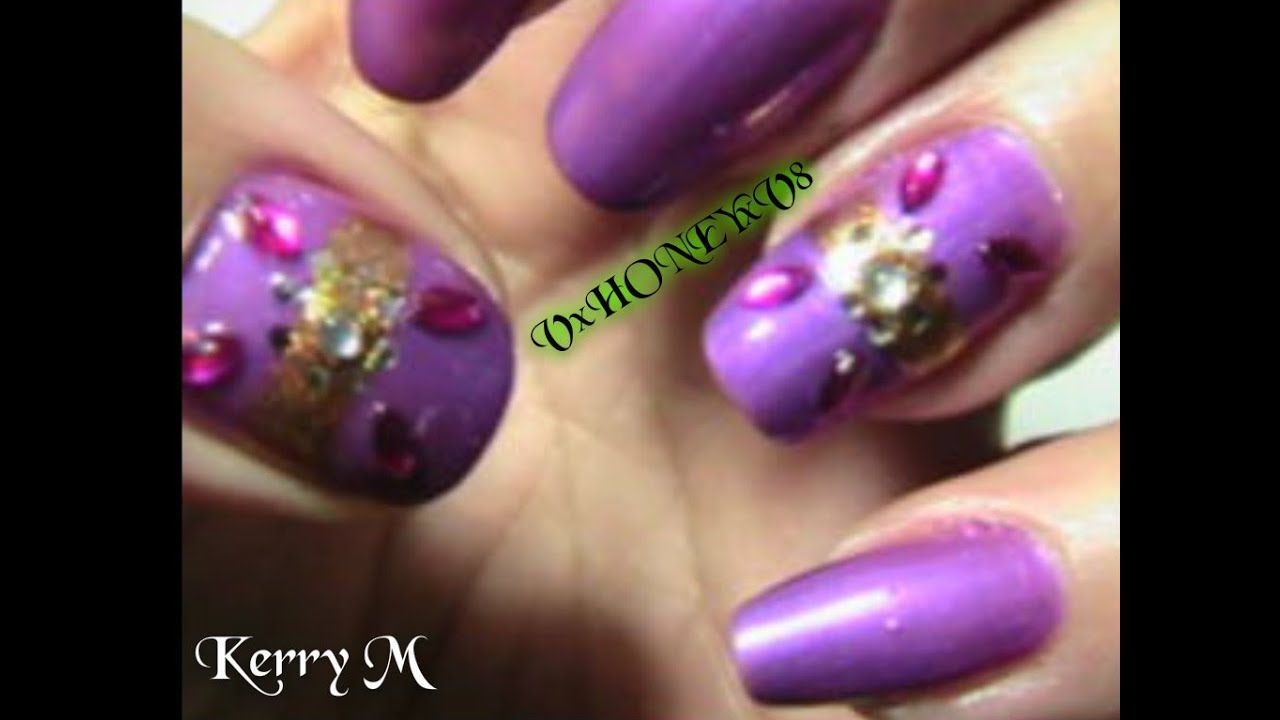 February Birthday Nails *Nail Art Series* - YouTube
