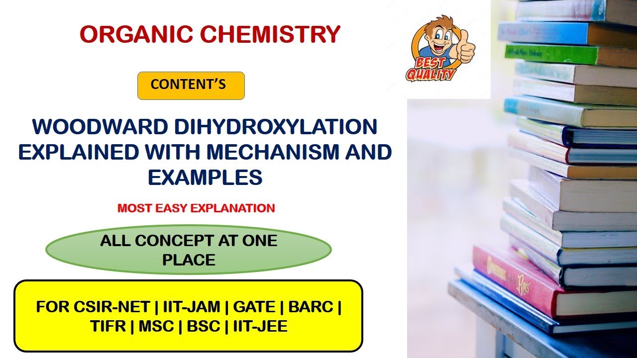 Explained Organic Reagents :Woodward | Prevost | Dihydroxlation - YouTube