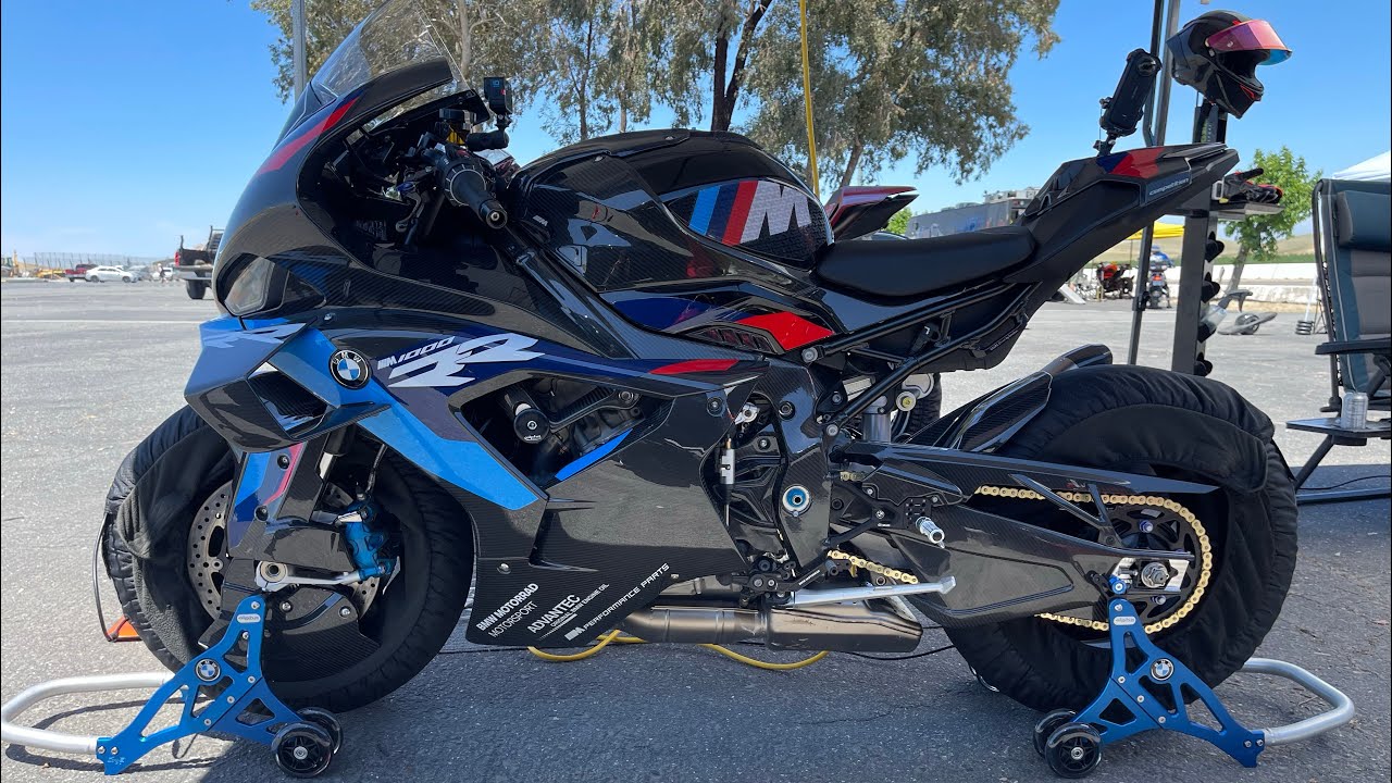 Track prepping my 2024 BMW M1000RR - YouTube
