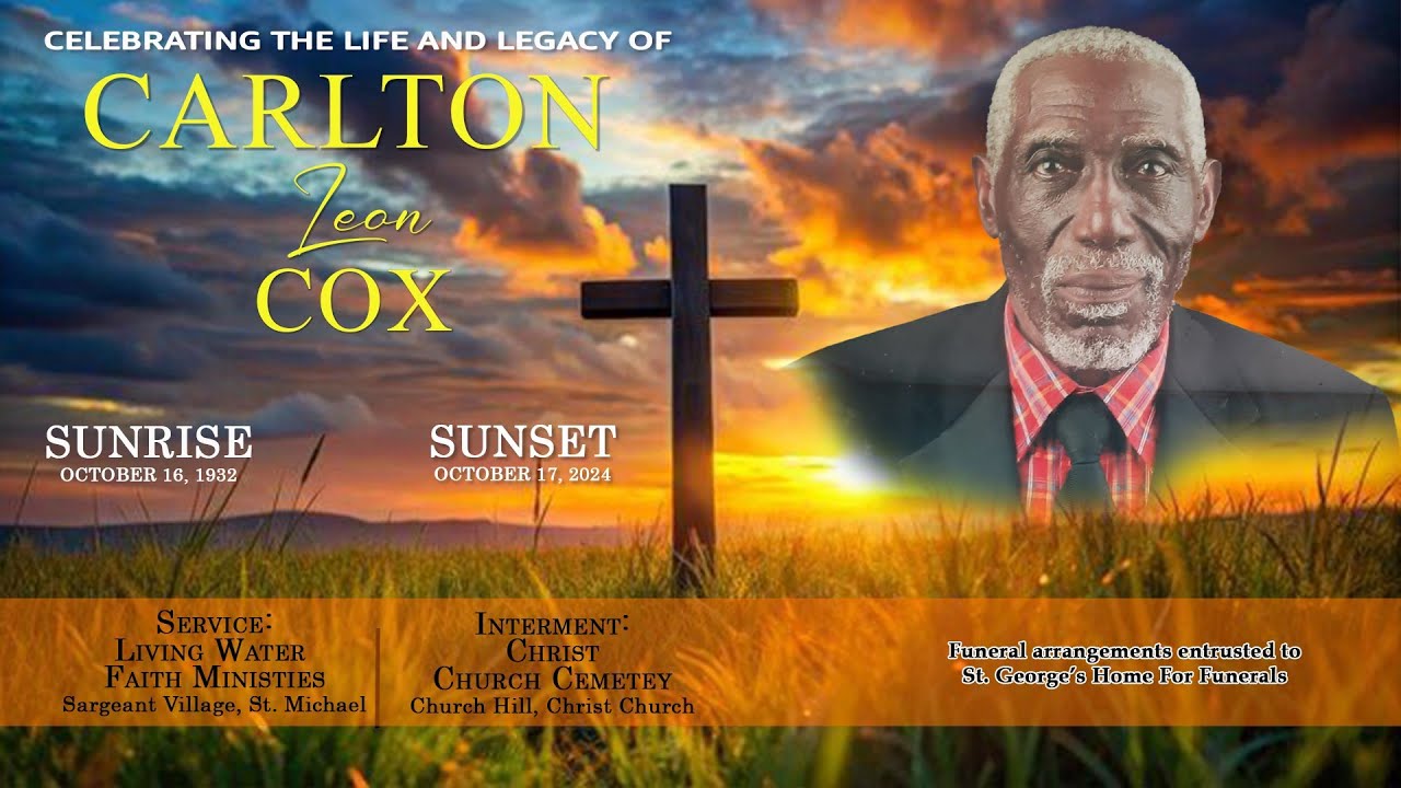 Celebrating the Life and Legacy of Carlton Cox - YouTube