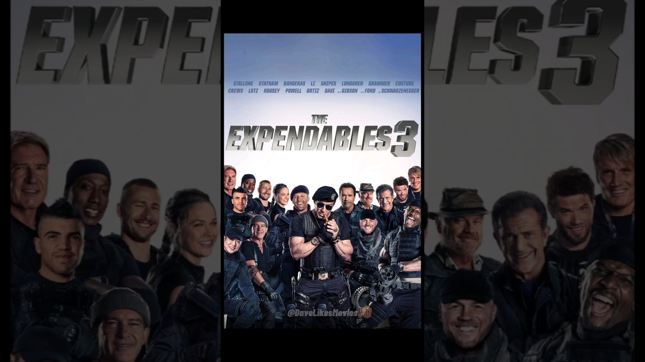 Expendables 3 Cast Poster