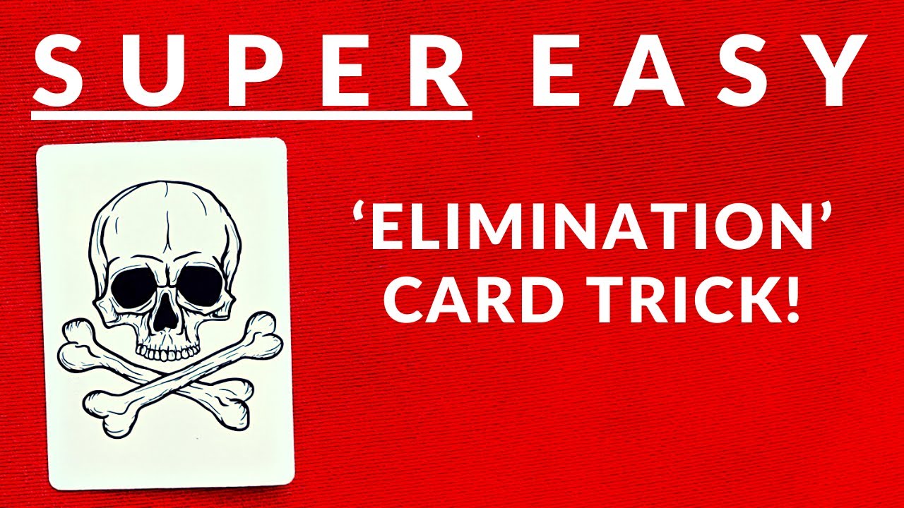 SUPER Easy 'Elimination' Card Trick (Perfect for Halloween - Learn the ...
