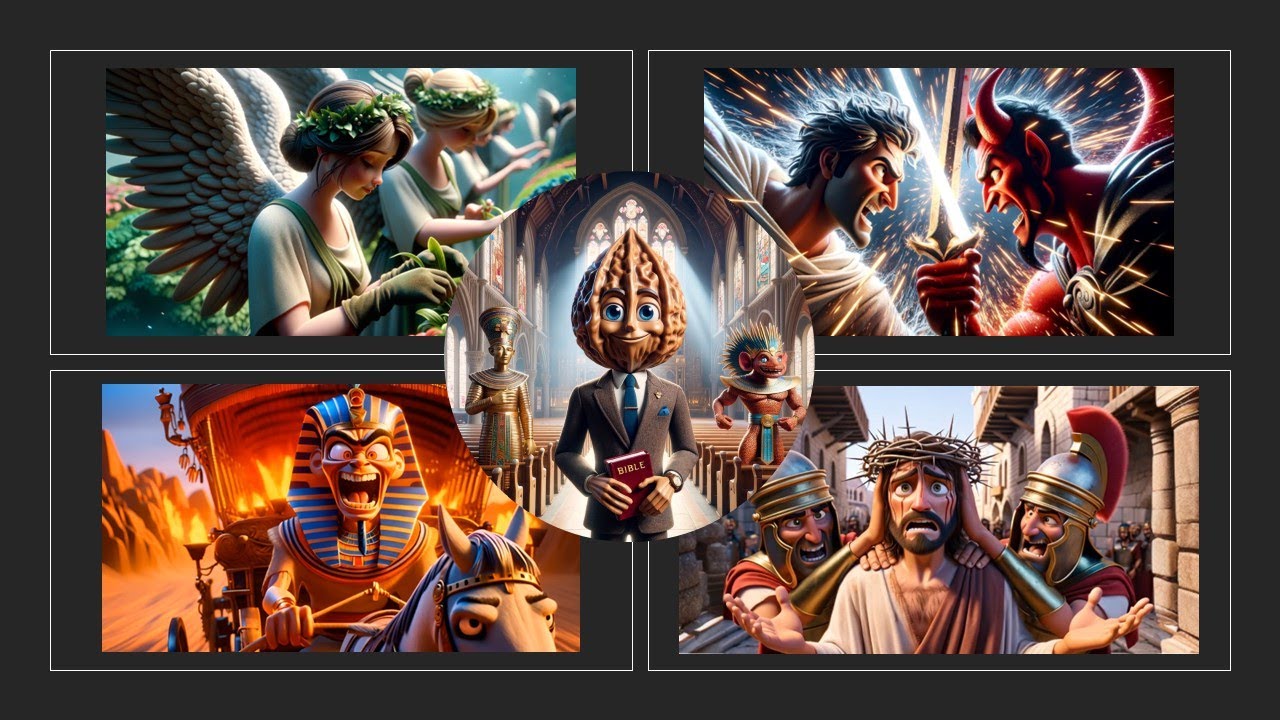 Collection Bible Stories | AI Animation - YouTube
