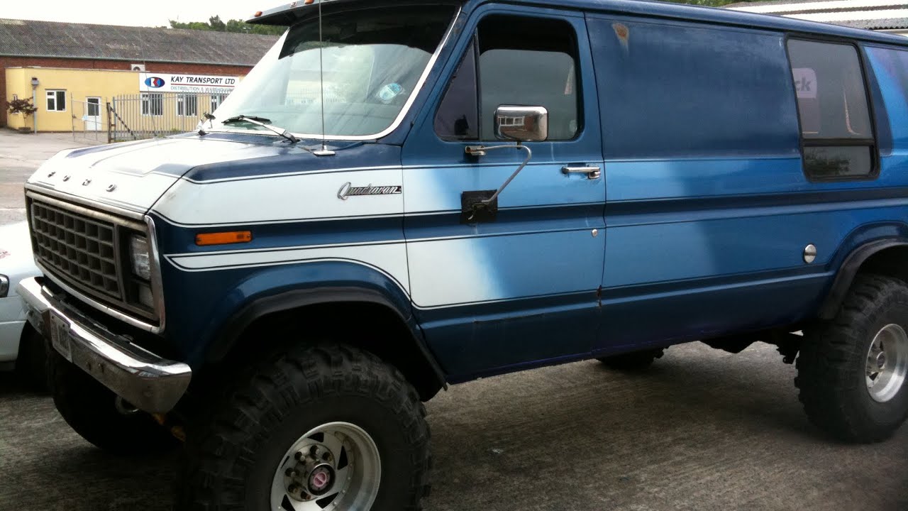 FORD ECONOLINE E350 QUADRAVAN 440 - YouTube