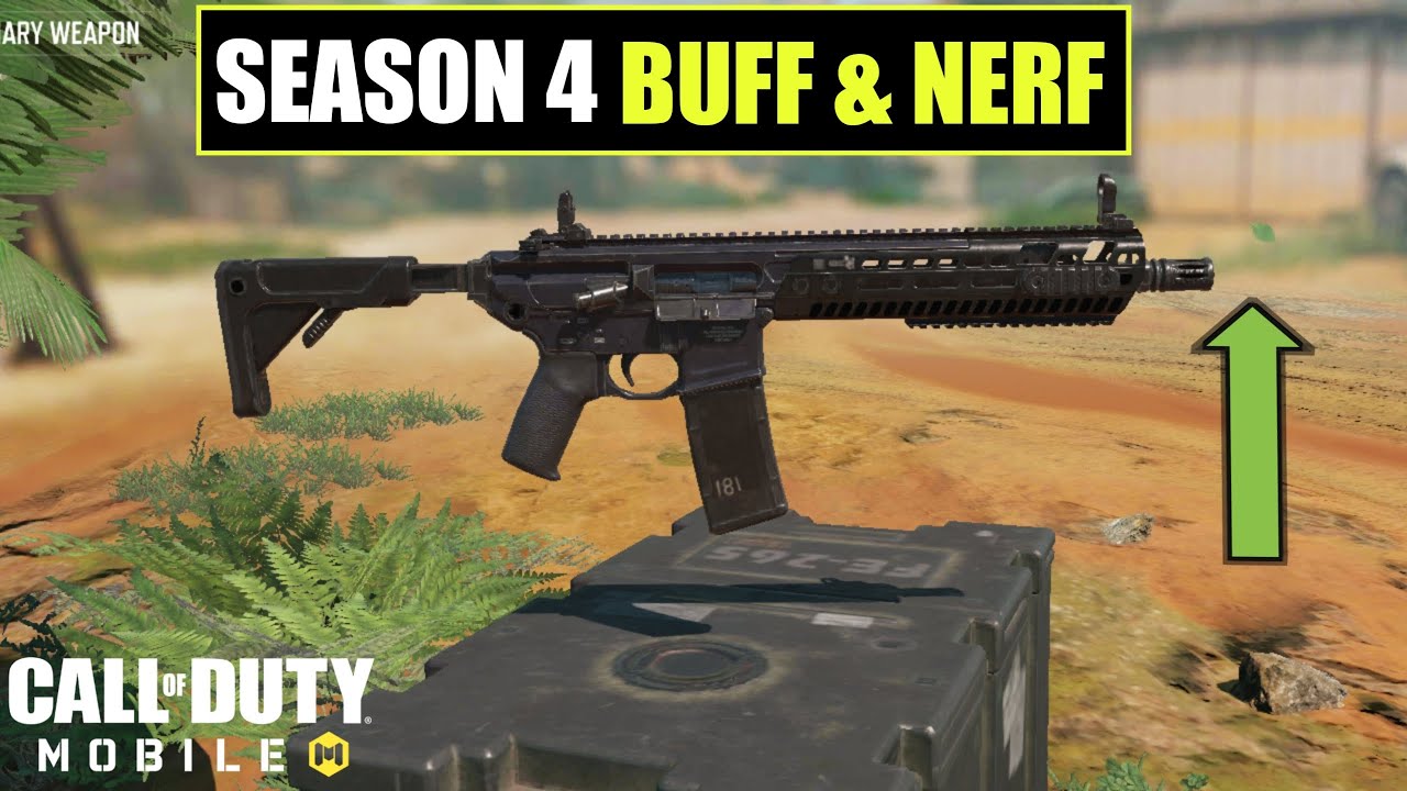 *NEW* Codm Season 4 Veiled Uprising Buff And Nerf Patch Notes - YouTube
