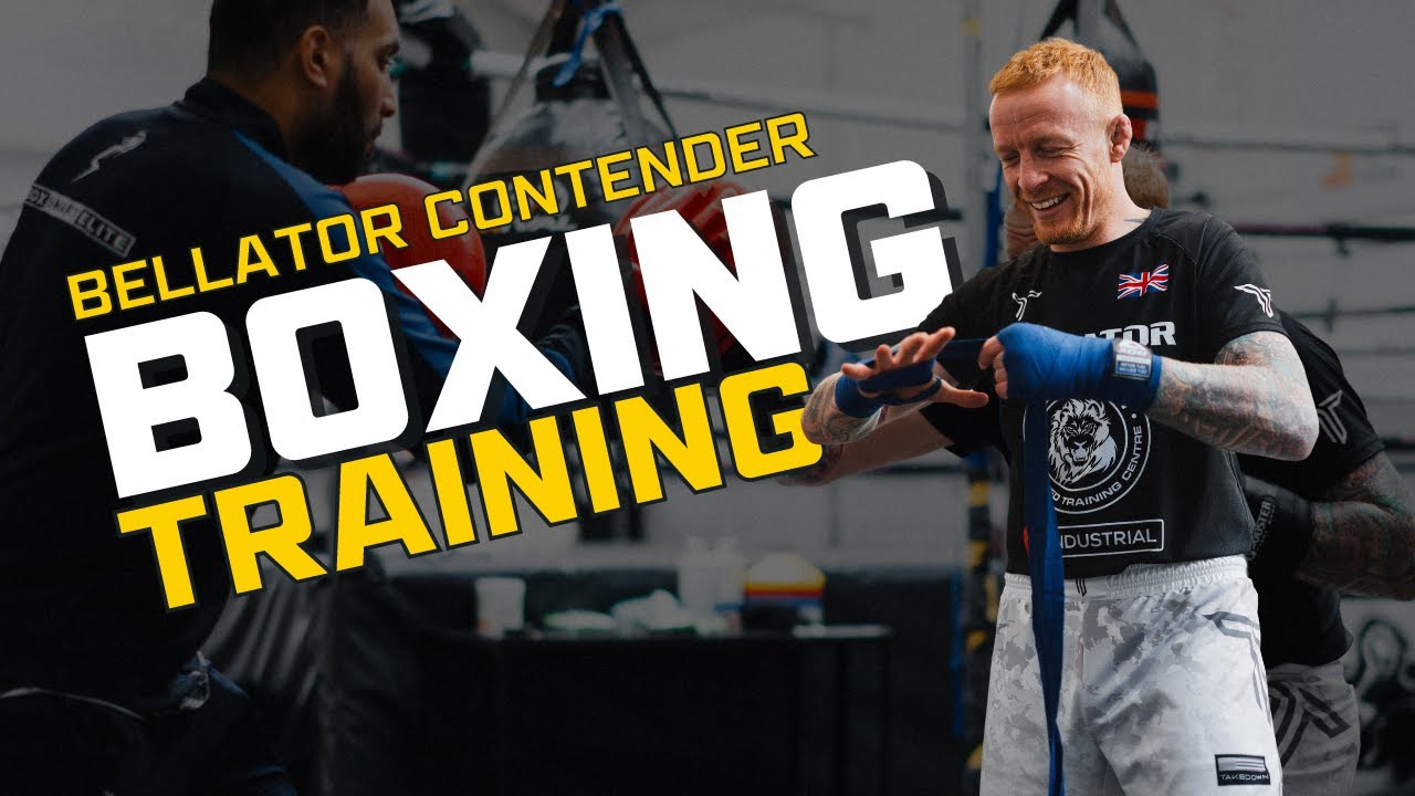 Bellator Contender Tim Wilde BTS Boxing Training #boxing #mma #fighter ...