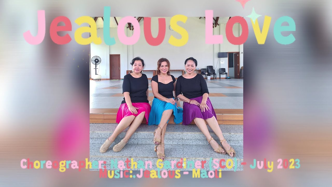 JEALOUS LOVE - line dance - YouTube