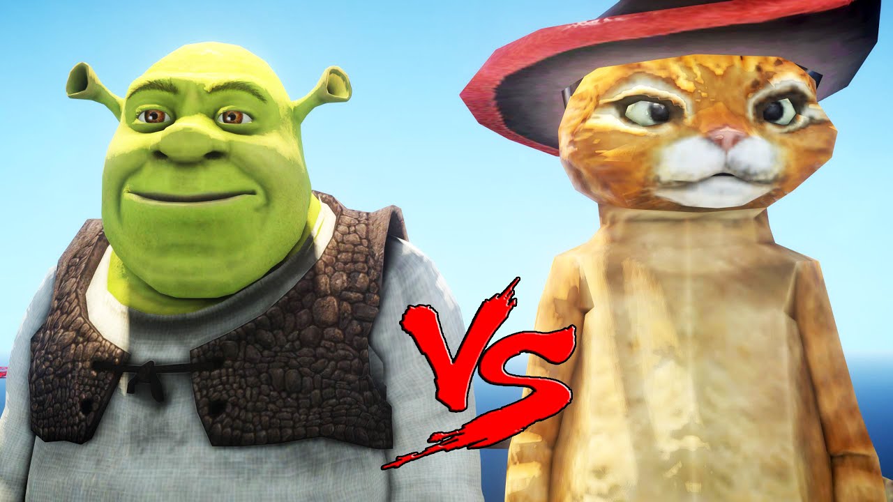 Shrek Puss In Boots