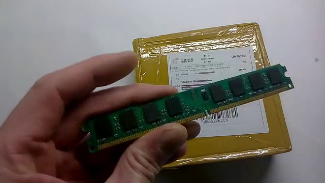 Комплектующие для ПК из Китая Снова оперативка Ddr2 4gb 800mhz