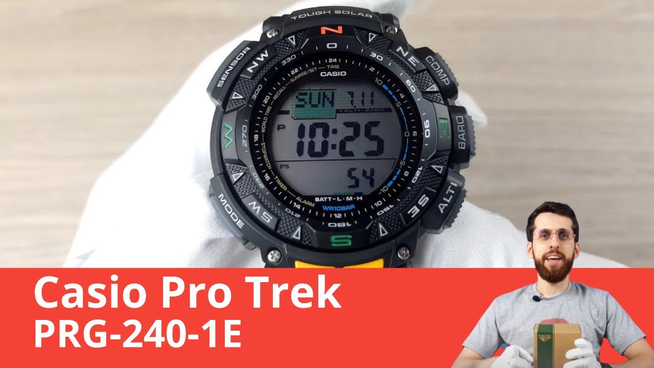 Легендарный Pro Trek / Casio PRG-240-1E - YouTube