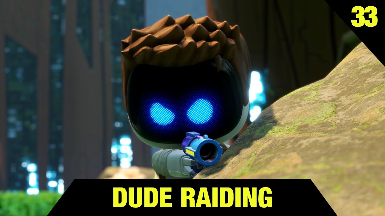 Astro Bot Walkthrough #33: Dude Raiding - All Puzzle Pieces & Bot ...