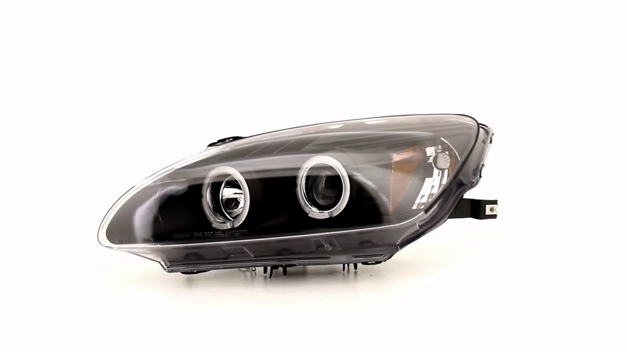 SPECDTUNING DEMO VIDEO 2004 2009 HONDA S2000 HALO LED PROJECTOR ...