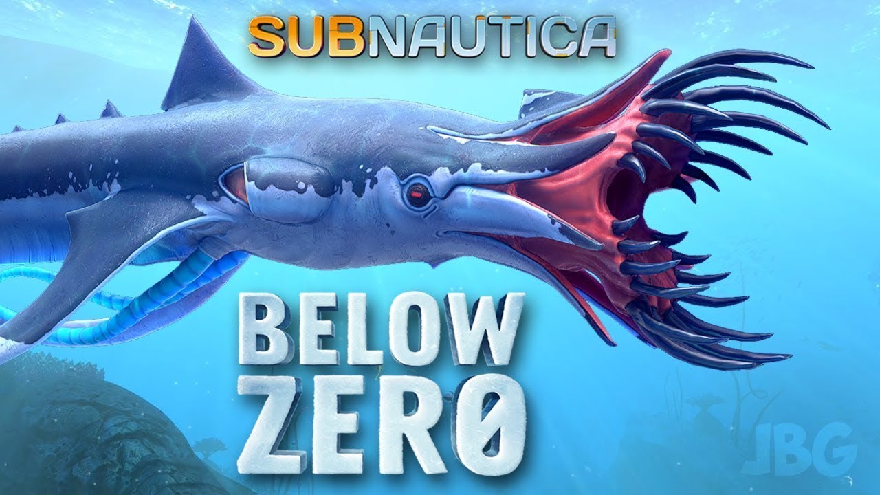killed a SquidShark.. also made a big room... ( Subnautica Below Zero ...