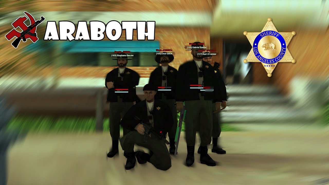Llegó la SHERIFF a Araboth Roleplay - YouTube