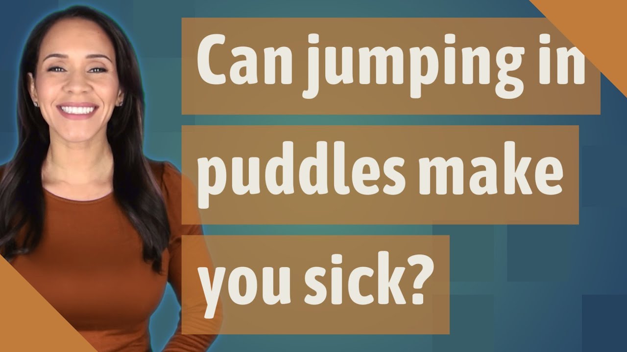 Can jumping in puddles make you sick? - YouTube