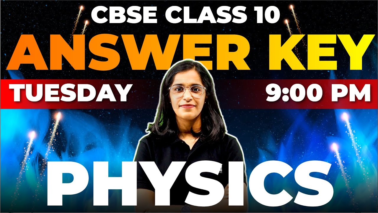 Class 10 CBSE Physics | Onam Exam Answer Key Live Discussion | Exam ...