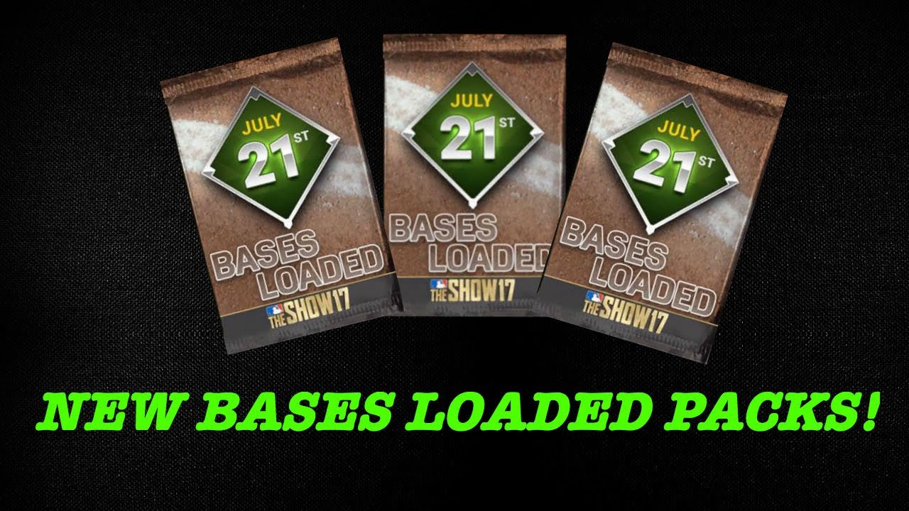 NEW BASES LOADED PACKS! + 20 BUNDLE! Mlb the Show 17| Diamond Dynasty ...