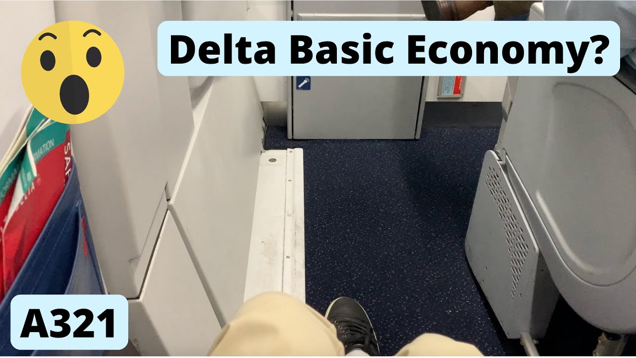 TRIP REPORT | Delta Basic Economy | A321 - YouTube