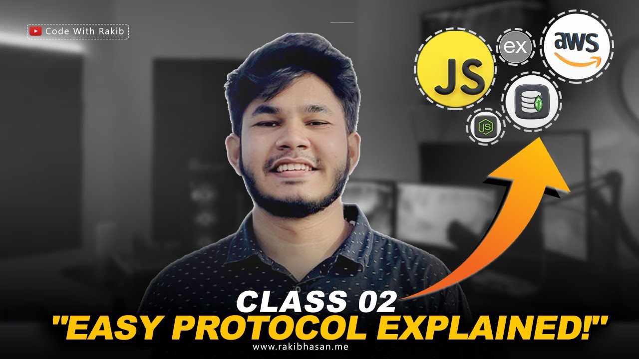 Class 2 | Protocol: What and Why? | | Complete Backend Series 1.0 | Code with Rakib | Bangla ...