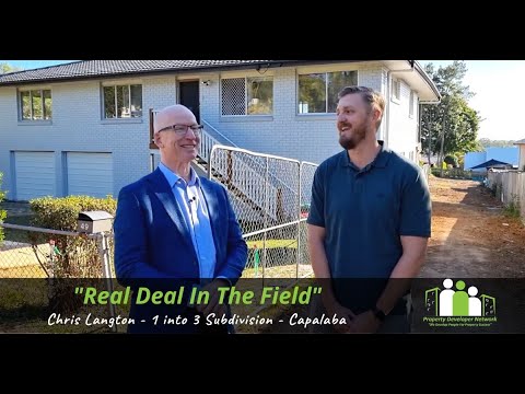 Real Deal In The Field - Chris Langton - 1 into 3 Subdivision (Capalaba ...