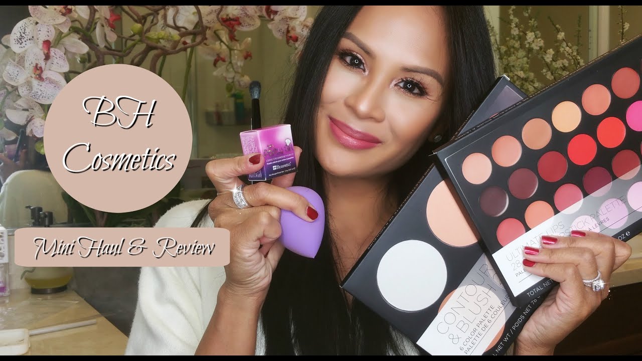 bh Cosmetics Mini Haul & Review - YouTube