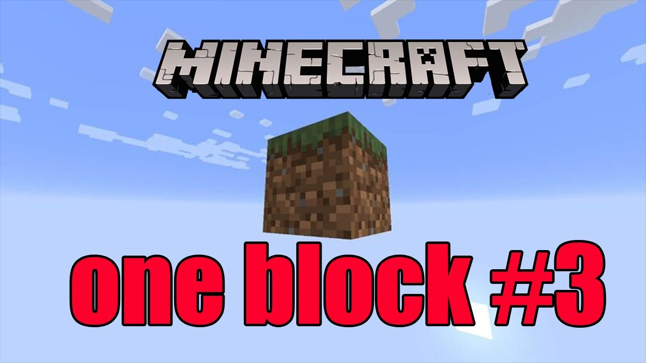 Minecraft one block az állatok szigete #3 - YouTube