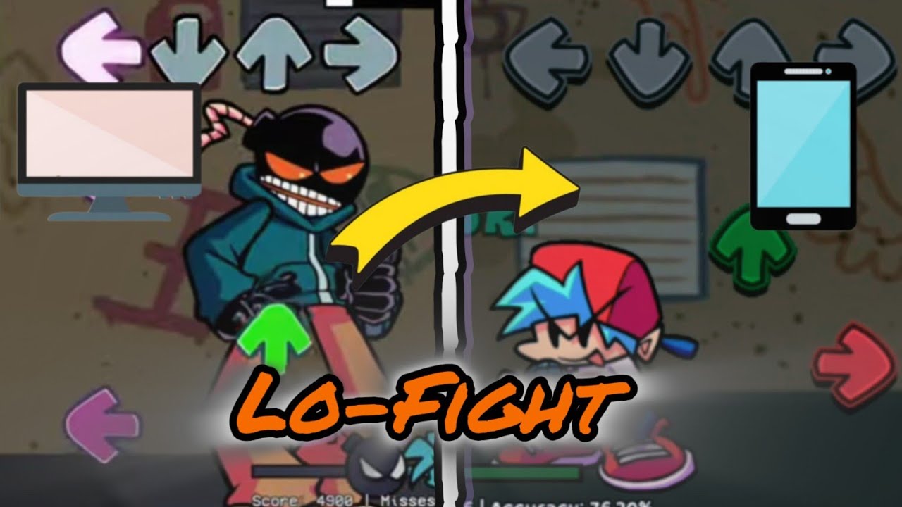 Re-cree Lo-Fight del mod de Whitty 💣 en celular! 📱 Friday Night Funkin ...