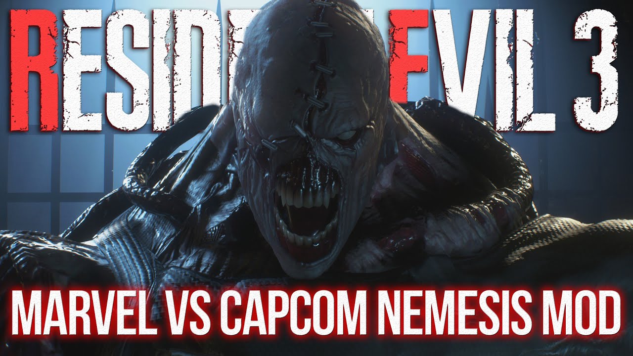 Nemesis From Marvel VS Capcom Skin | Resident Evil 3 Remake Mod ...