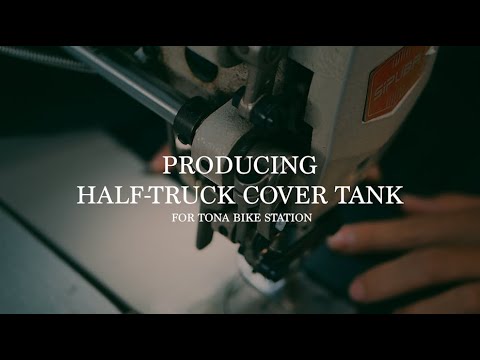 PRODUCING HALF-TRUCK COVER TANK FOR TONA BIKE STATION - YouTube
