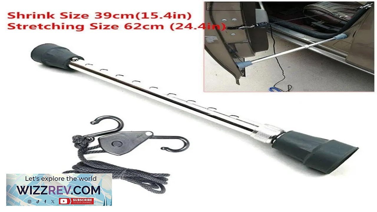 Aluminum Alloy Hood Prop Tools Nylon Rope Kit Paintless Dent Repair ...