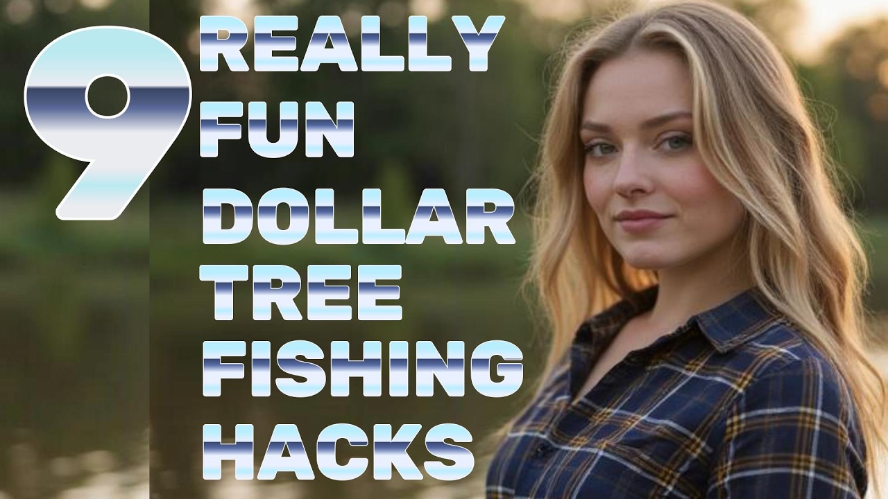 9 REALLY FUN DOLLAR TREE FISHING HACKS ! - YouTube