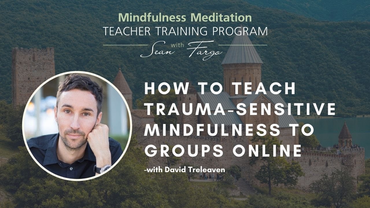 How to Teach Trauma-Sensitive Mindfulness to Groups Online – With David ...