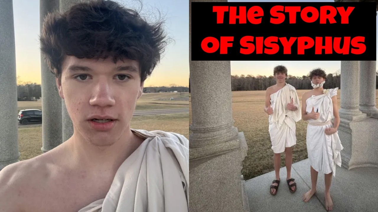 The Story of Sisyphus - The man who defied Zeus in his hubris - YouTube