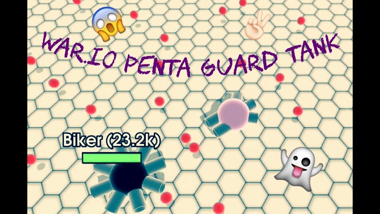 War.io PENTA GUARD TANK! 50K gameplay - YouTube