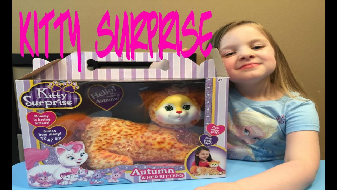 Kitty Surprise Autumn Toy Review - YouTube